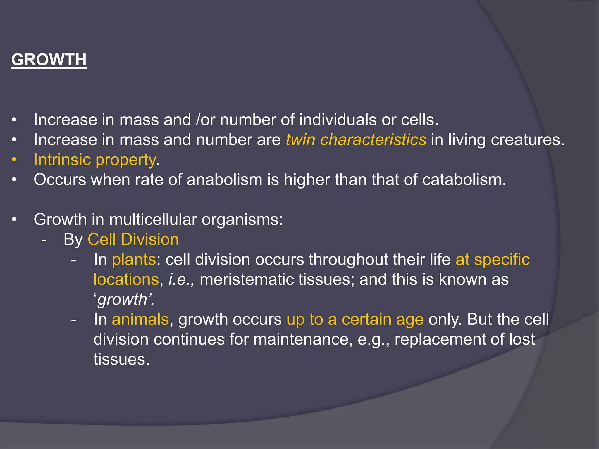 The living world Class 11 NCERT | PPTX