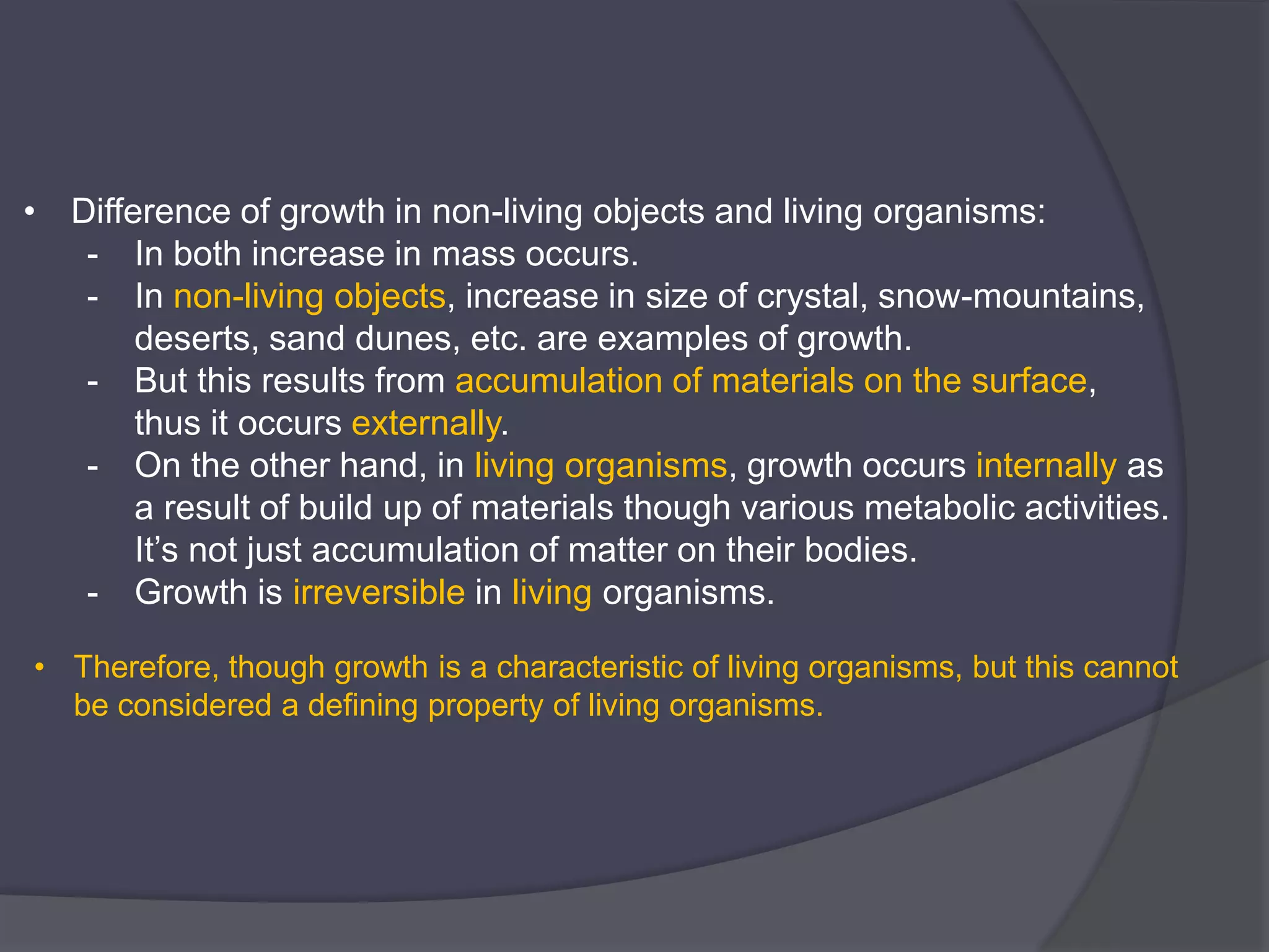 The living world Class 11 NCERT | PPTX