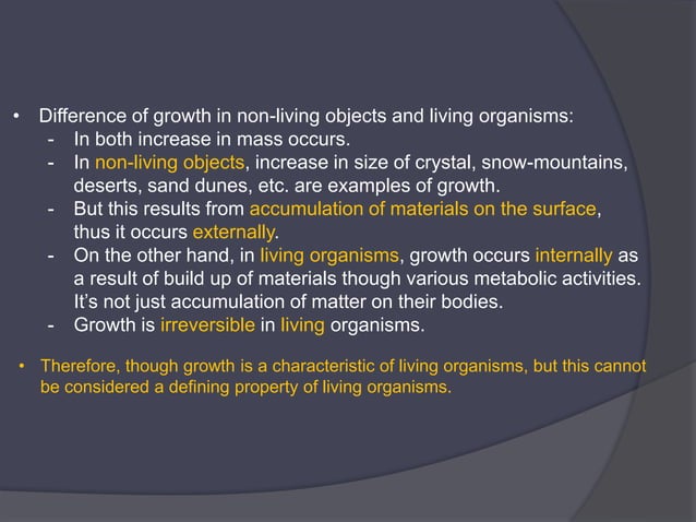 The living world Class 11 NCERT | PPTX