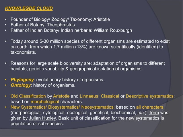 The living world Class 11 NCERT | PPT