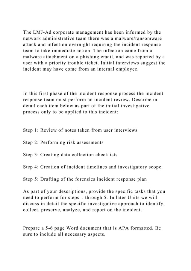 The LMJ-Ad corporate management has been informed by the network adm.docx | Computing ...