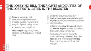 THE LOBBYING PROFESSION | PPT