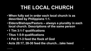 The local church of christ revised | PPT