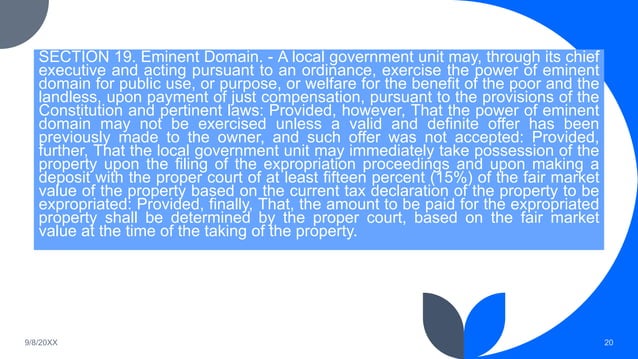 THE LOCAL GOVERNMENT CODE OF THE PHILIPPINES.pptx | Developmental Sites ...