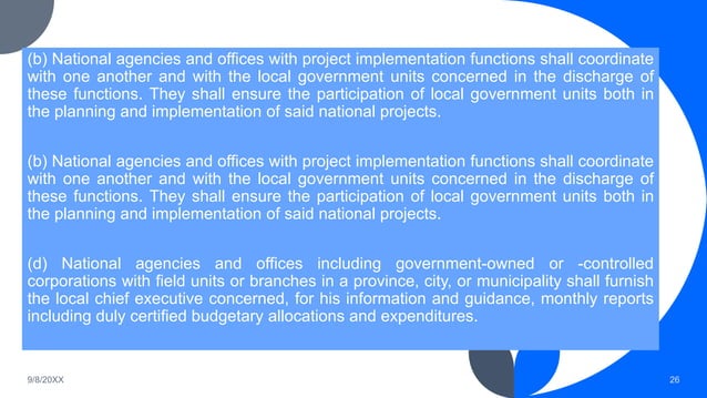 THE LOCAL GOVERNMENT CODE OF THE PHILIPPINES.pptx | Developmental Sites ...
