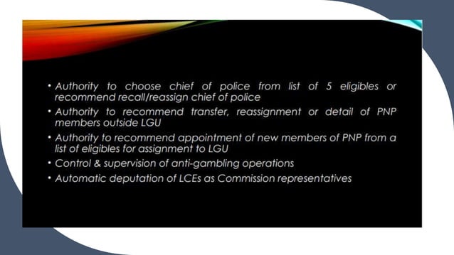 THE LOCAL GOVERNMENT CODE OF THE PHILIPPINES.pptx | Developmental Sites ...