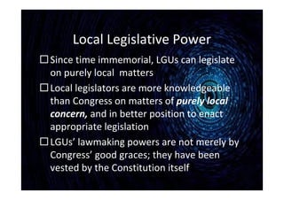 The Local Legislative Process | PDF