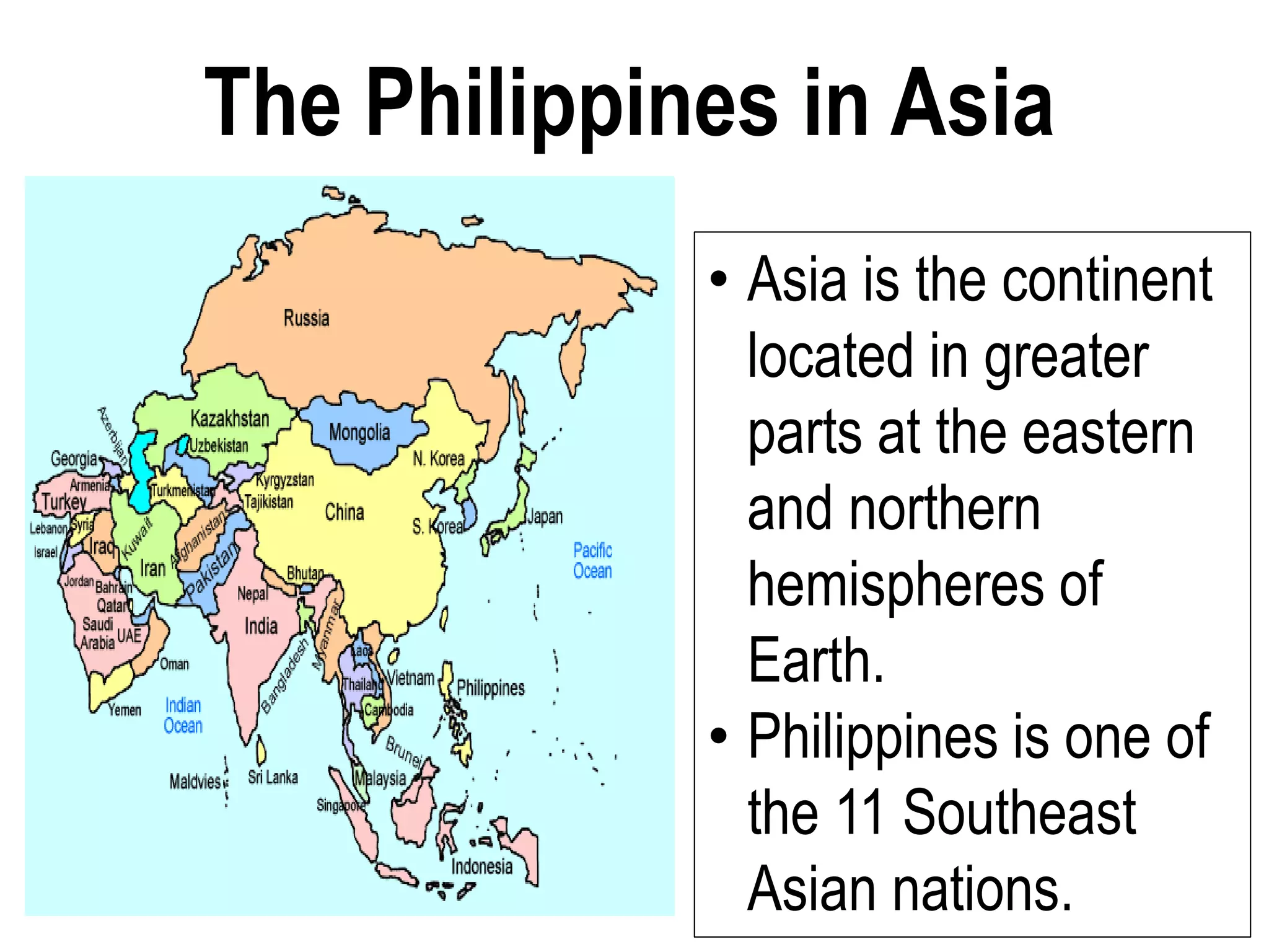The location of the philippines | PDF