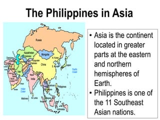The location of the philippines | PDF