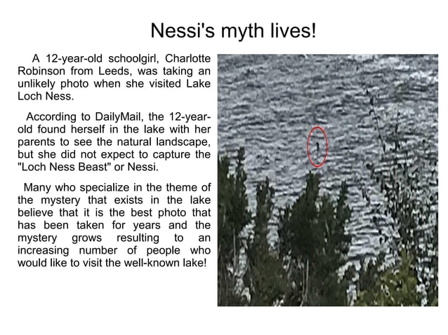 The Loch Ness Monster | PPT