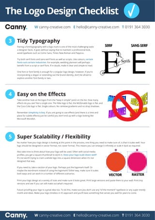 Logo Design Checklist