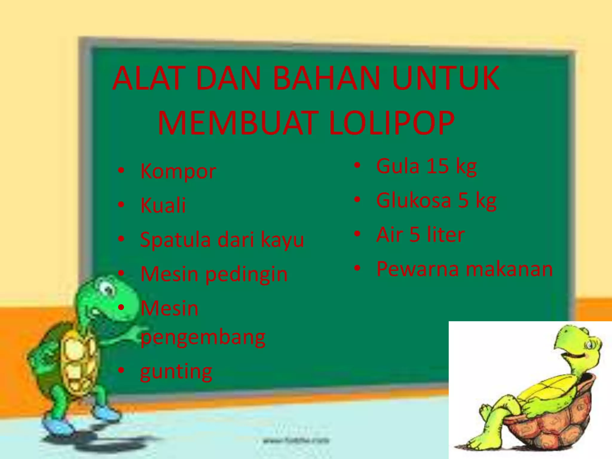 The lollipop candies | PPTX