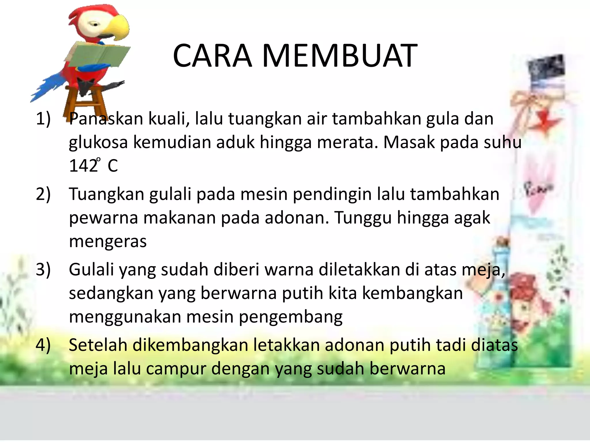 The lollipop candies | PPTX