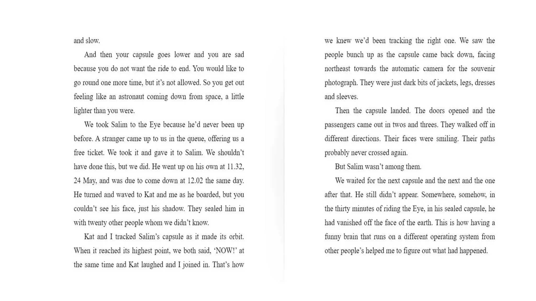 The london eye mystery character descriptions | PPTX