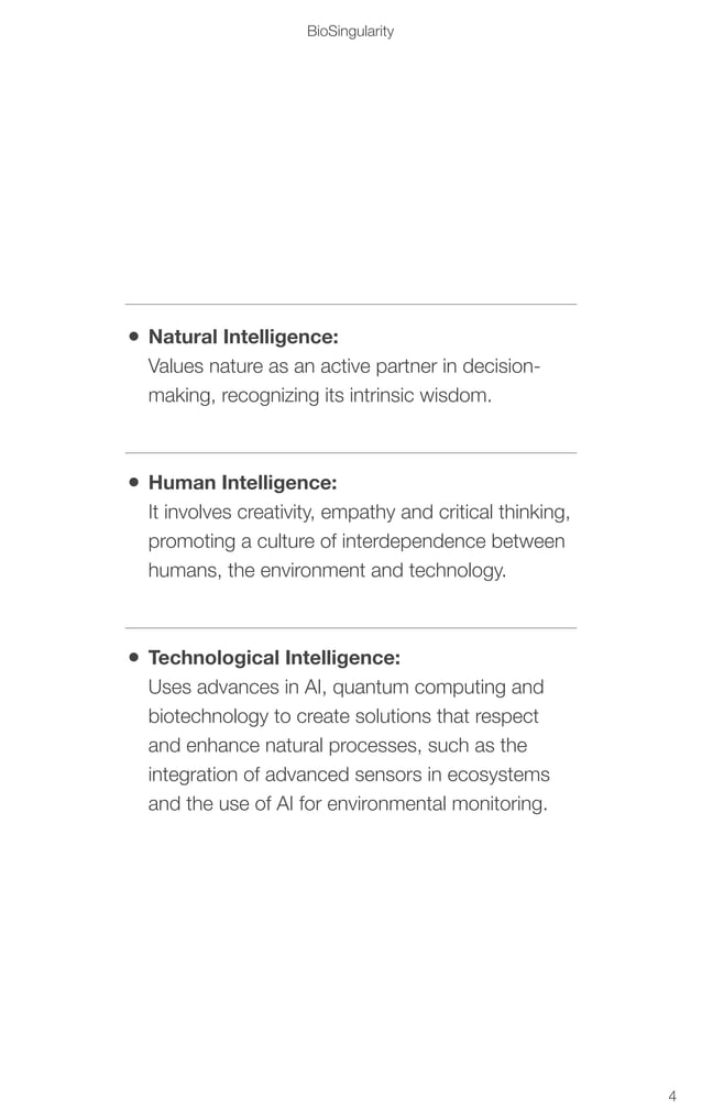 Biosingularity: Future of Natural and Tech Intelligence | PDF