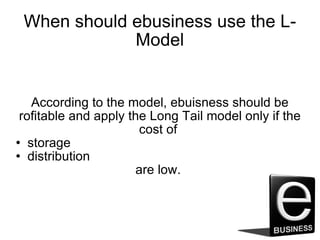 The Long Tail Model, Gwenaelle Doceul | PPT | Business | Business and ...