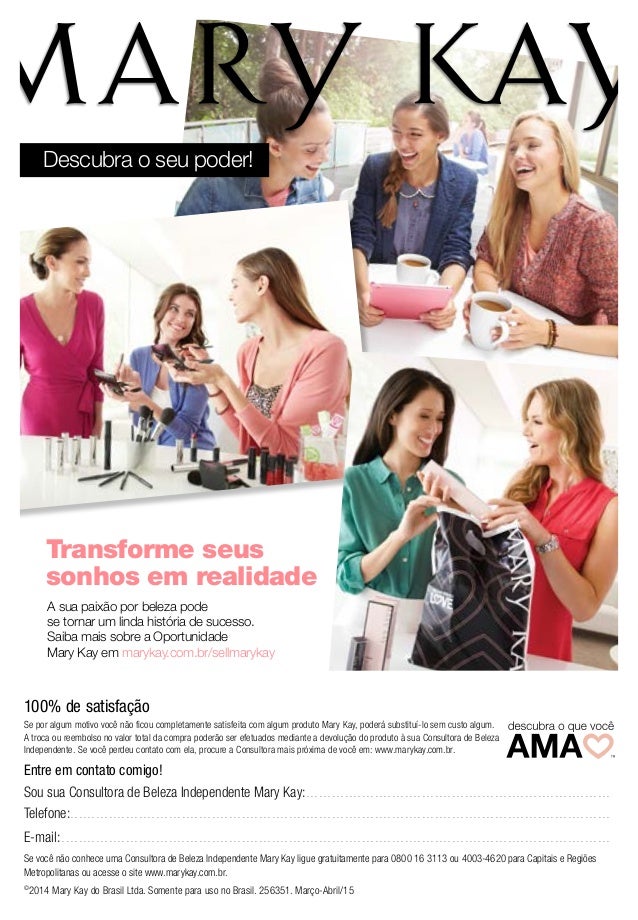 Revista Mary Kay The Look Abril 2015