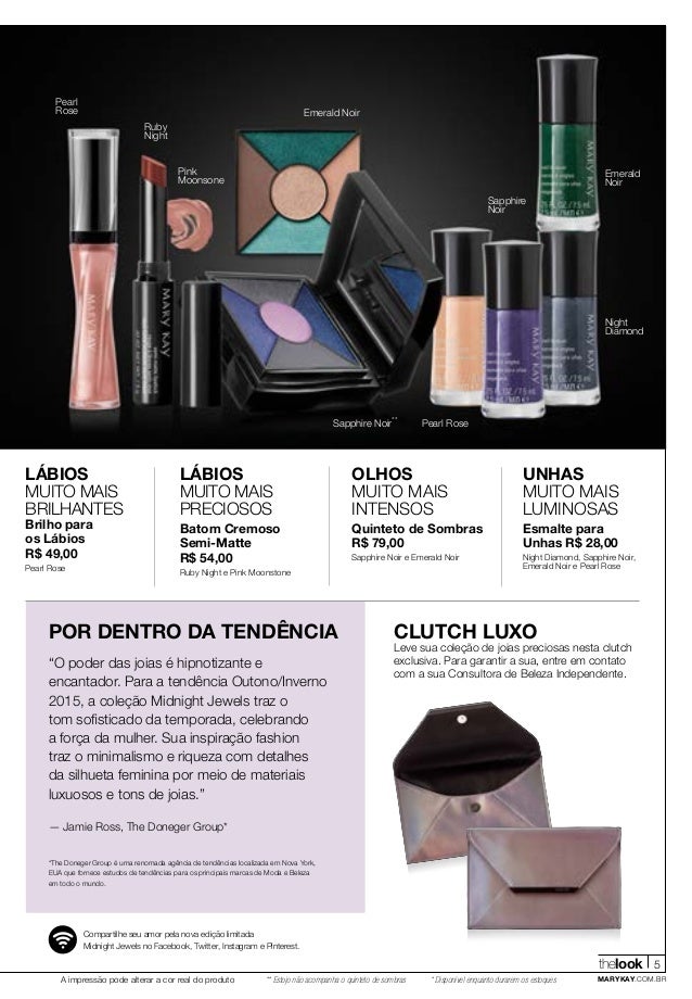 Revista Mary Kay The Look Abril 2015
