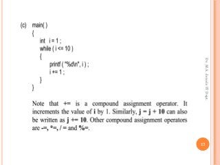 The loop control structure | PPT