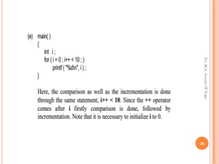 The loop control structure | PPT