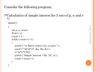The loop control structure | PPT