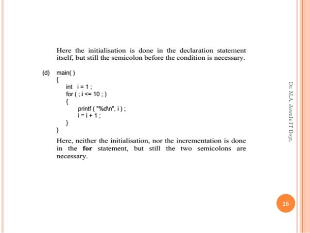 The loop control structure | PPT