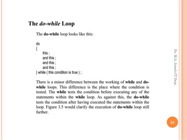 The loop control structure | PPT