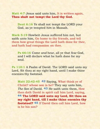 The Lord Jesus Christ | DOCX