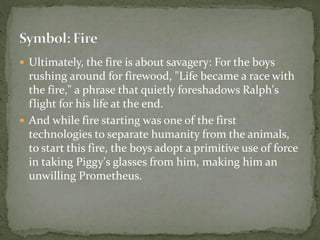 The lord of the flies | PPTX | Fiction | Books and Literature