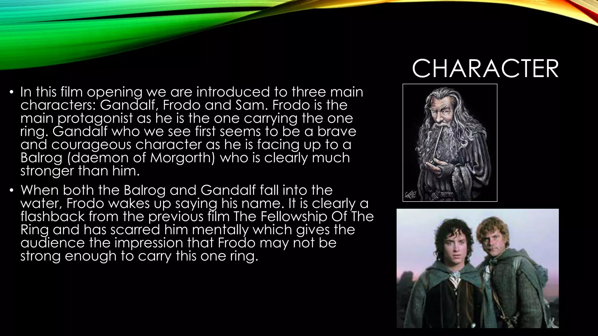 AS Media Film Opening Analysis Of Lord Of The Rings | PPTX