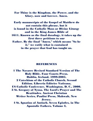 The lord's prayer | DOC