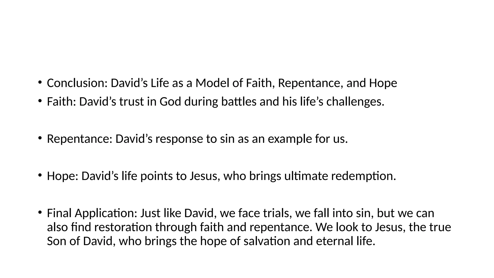The LORD’s Prayer in connection with King David’s Model of Prayer.pptx