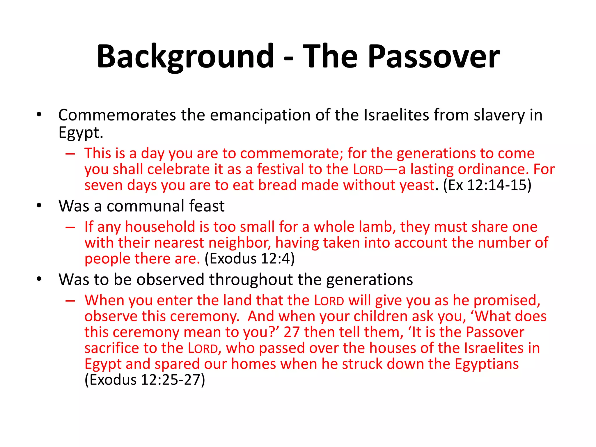 One in Communion: Understanding The lord's supper | PPTX | Christianity ...