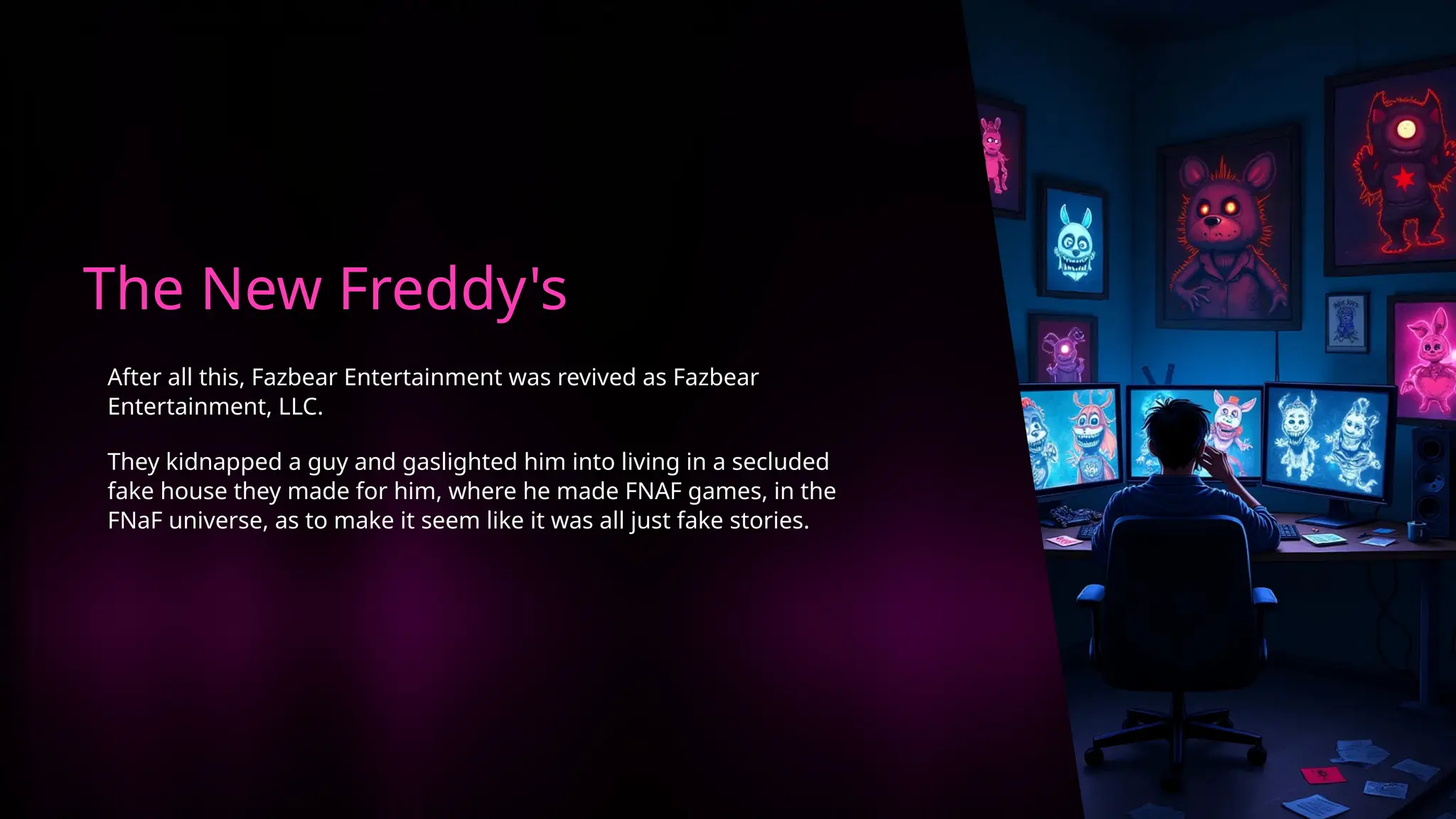 Five nights at freddys lore explained (fnaf) | PPTX