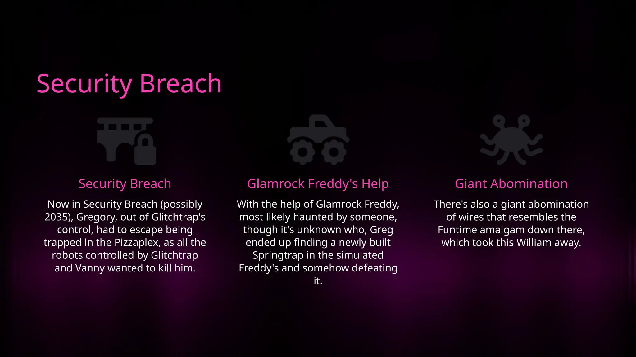Five nights at freddys lore explained (fnaf) | PPTX