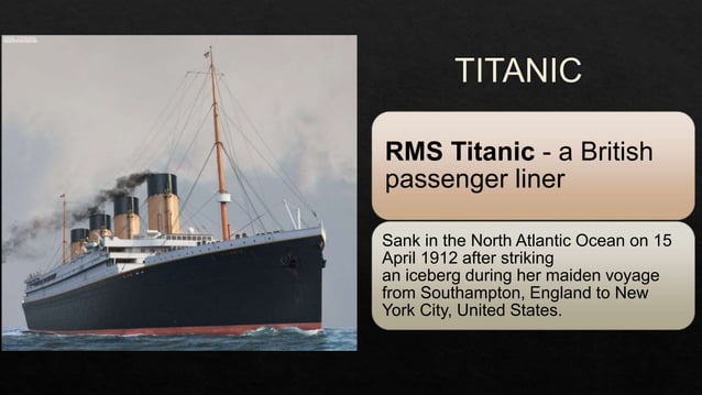 THE LOSS OF THE TITANIC by Sir Arthur Henry Rostron | PPTX | Cruises ...