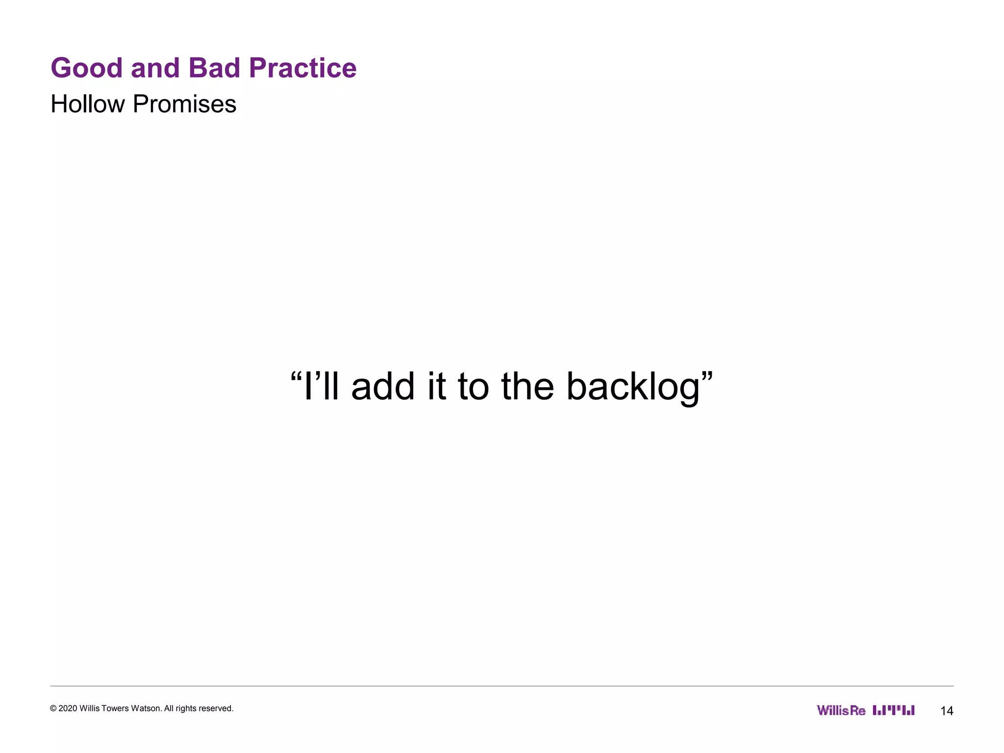 The lost art of backlog management | PPT