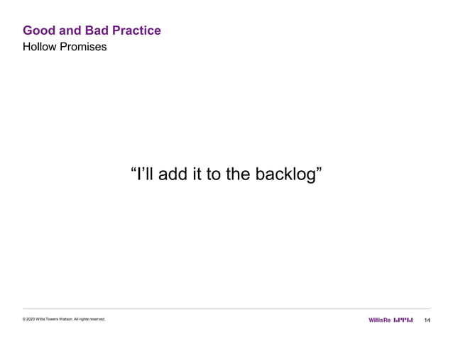 The lost art of backlog management | PPT