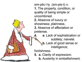 The Lost Art of Simplicity | PPTX