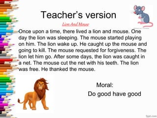 The lost child | PPTX