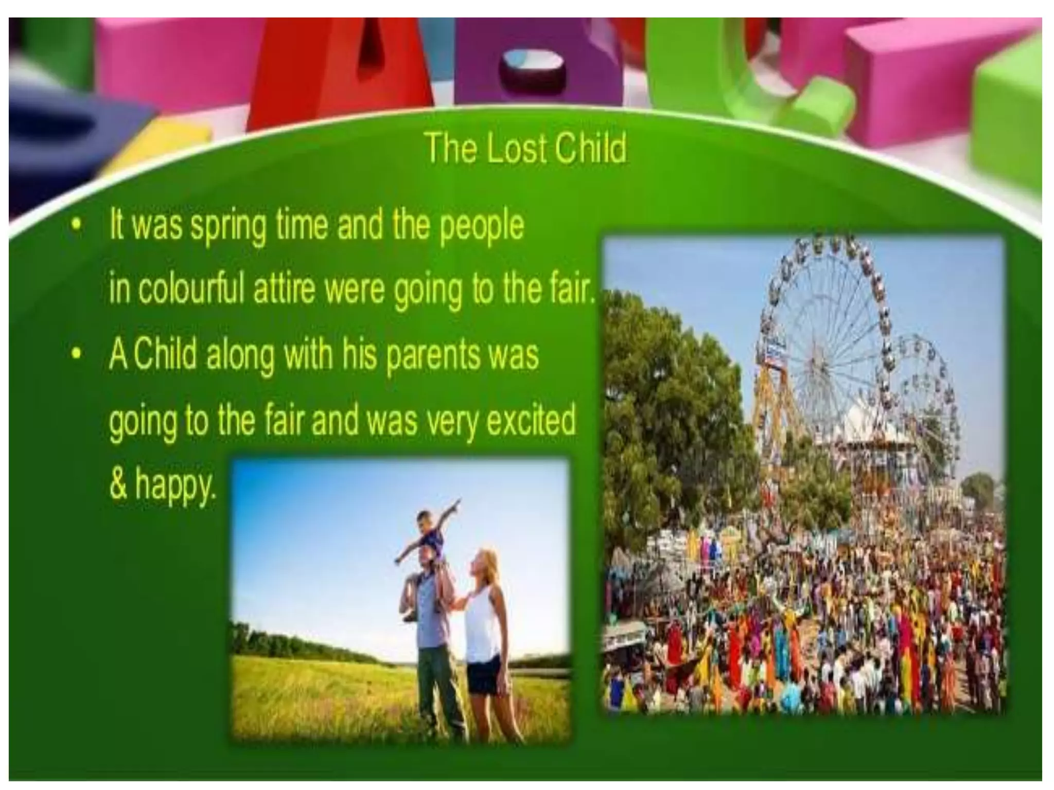 The Lost Child | PPTX