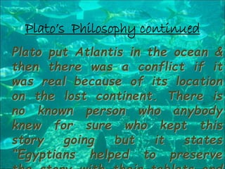 The lost city of atlantis. .. . .! | PPTX
