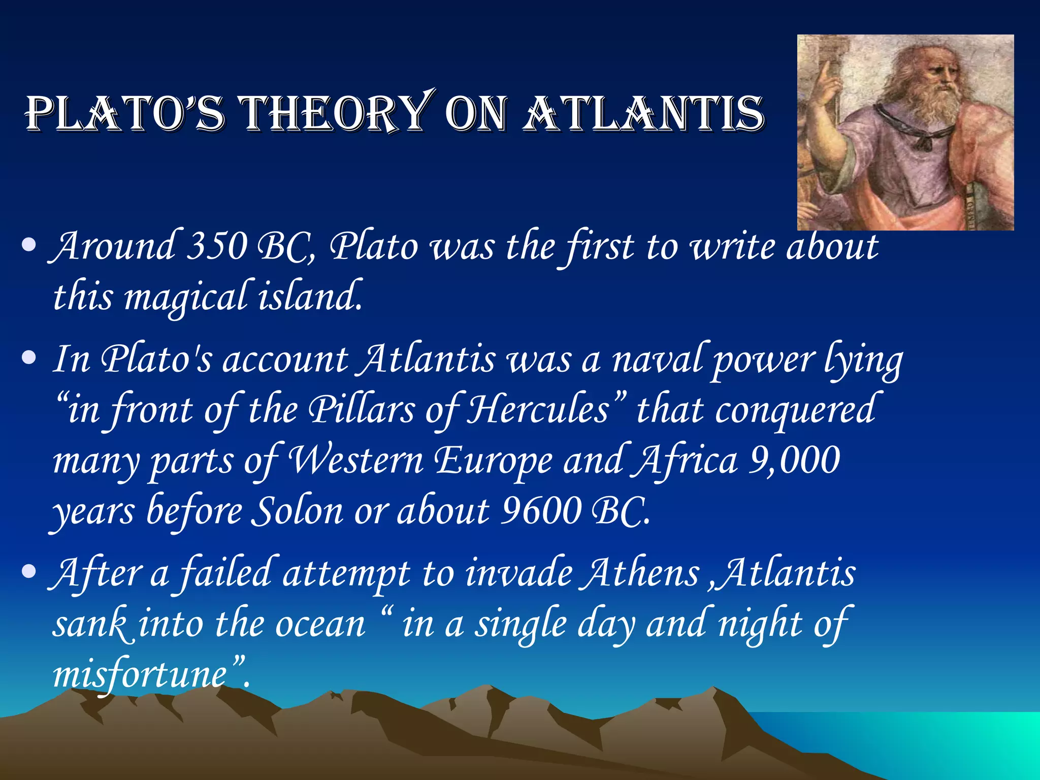 The Lost City Of Atlantis | PPT