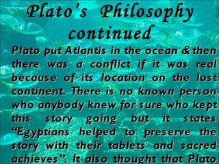 The lost city of atlantis | PPT