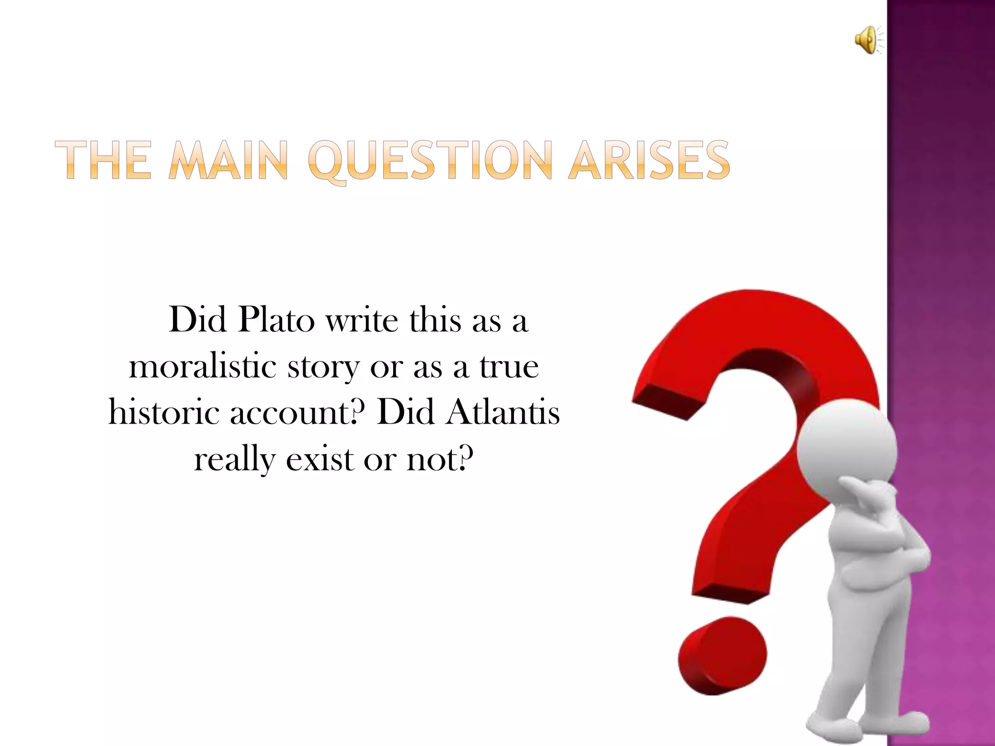 The lost city of atlantis | PPSX