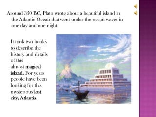 The lost city of atlantis | PPSX