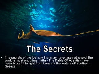 The lost city of atlantis | PPT