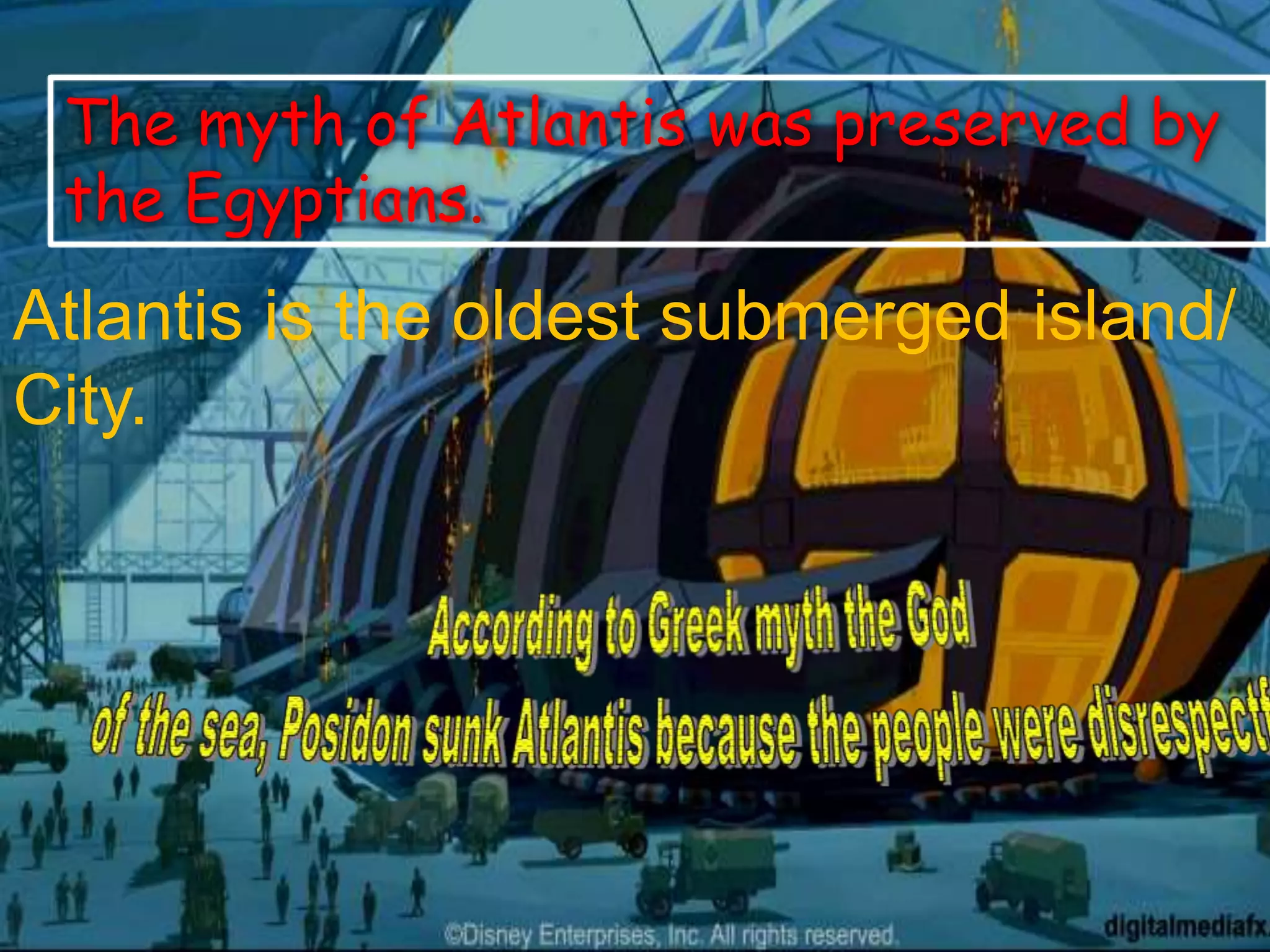 The lost city of atlantis | PPTX