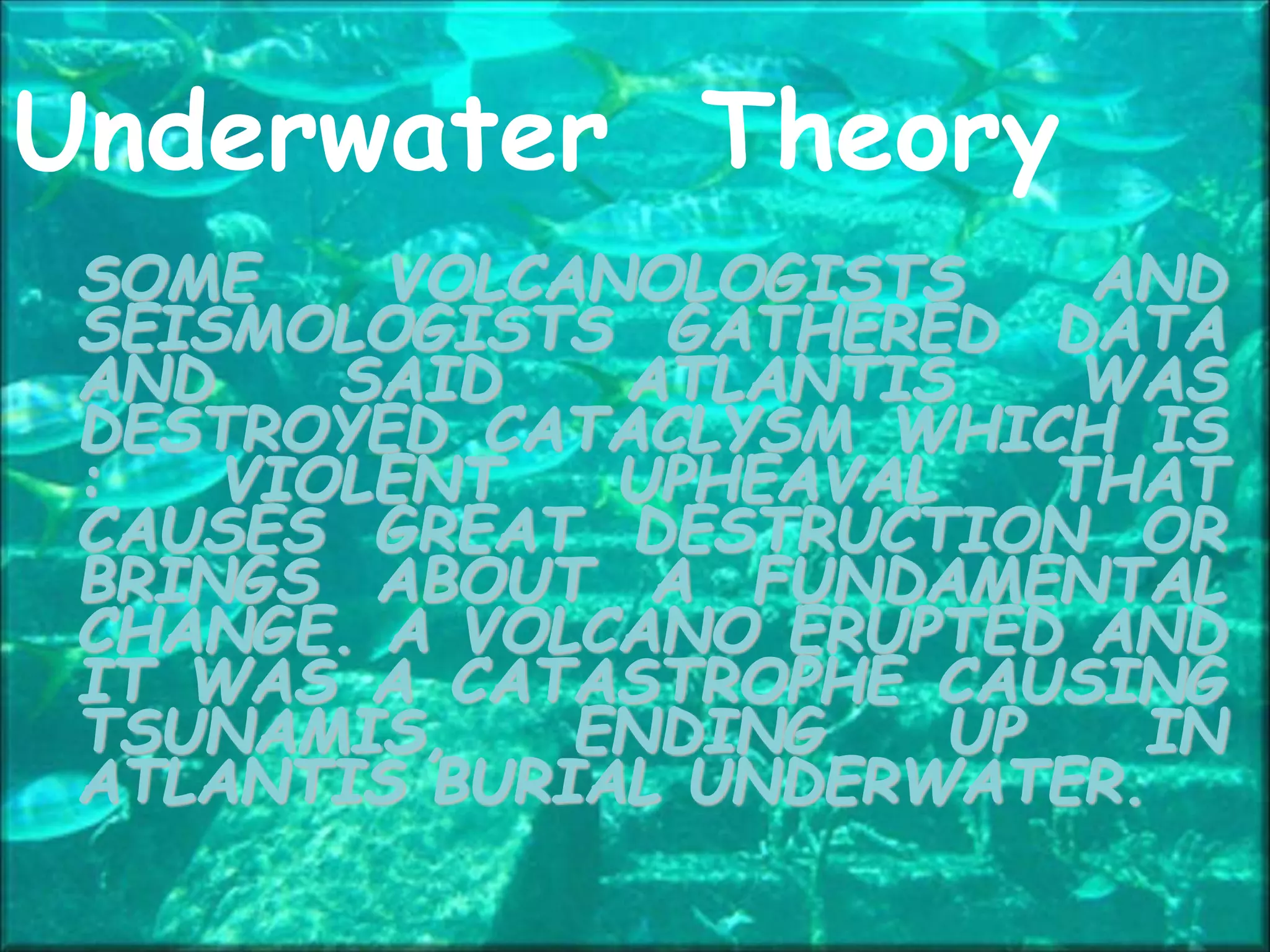 The lost city of atlantis | PPTX