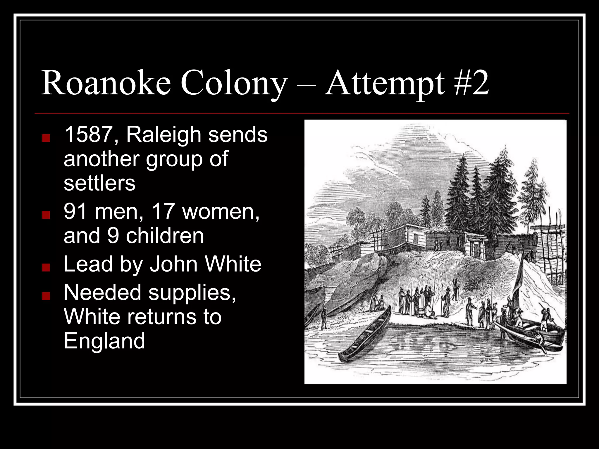 Roanoke, The lost colony | PPTX